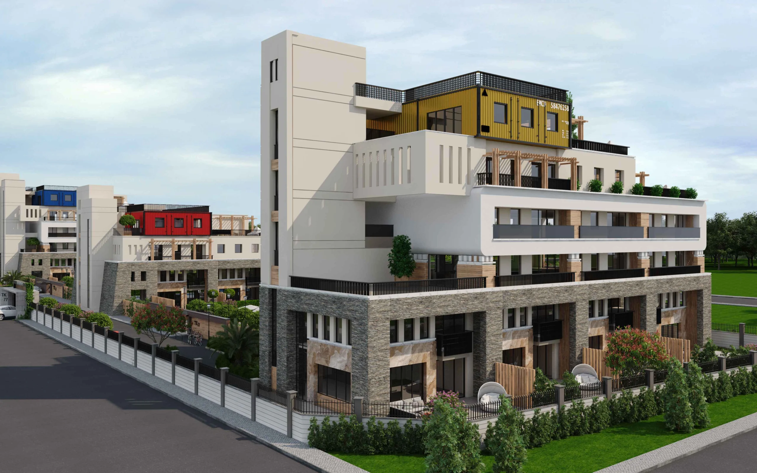 TK 77 Residence – Pyramid Towers