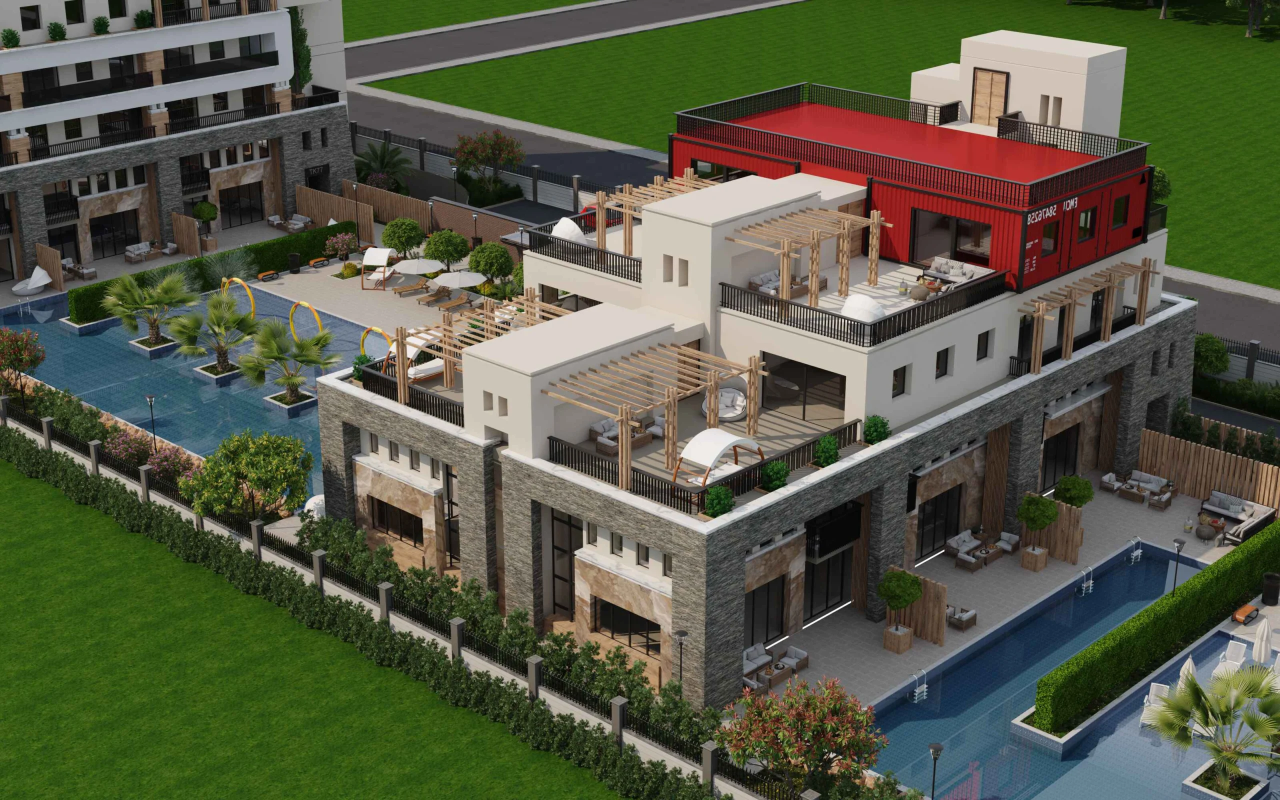 TK 77 Residence – Pyramid Towers