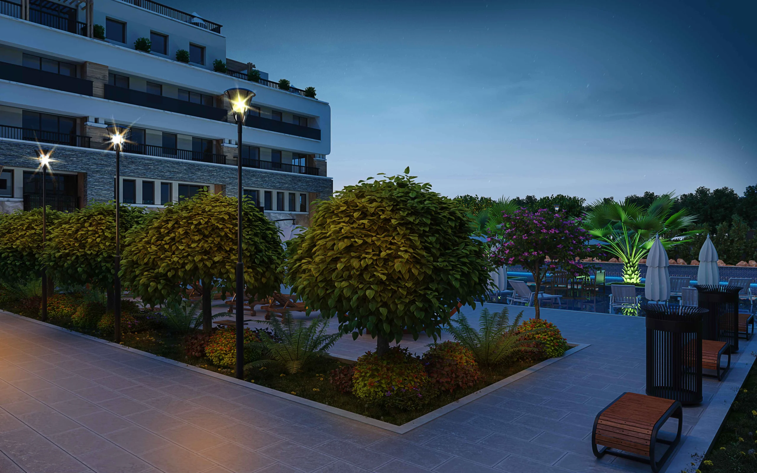 TK 77 Residence – Pyramid Towers